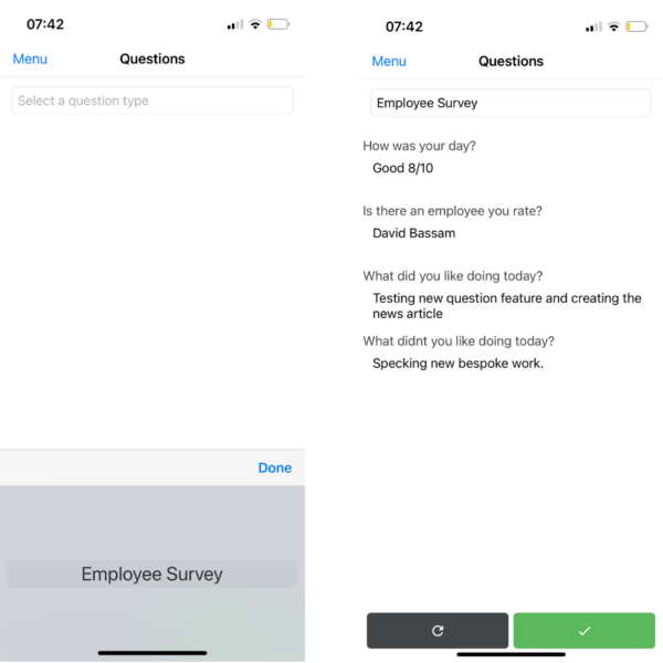 New Feature Alert - Questions in Employee Mobile App - Chronicle Online